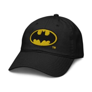 batman basic logo adjustable baseball hat