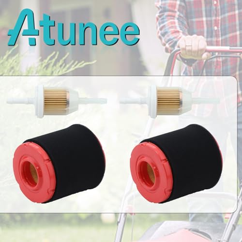 Atunee 2Pack 937-05066 Air Filter for MTD 547cc Fit for Cub Cad XT1-LT42 XT1-LT46 Lawn Mower Engine 4X90HU 4X90HUA 8X90KU 8X90KUB 8X90ZU 8X90ZUA 9X90HU 9X90HUA AX90HU AX90HUA AX90HUB with Fuel Filter