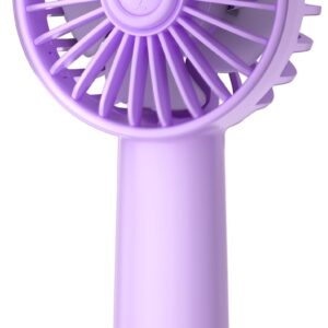 KIDEE Mini Portable Fan, Small Handheld Fan with 3 Speeds, Small Hand Fan USB Rechargeable, Personal Fan Battery Operate for Outdoor Indoor Commute Office Travel