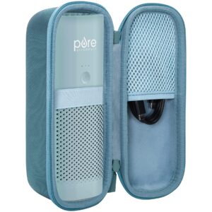 co2crea hard case compatible with pure enrichment purezone mini portable air purifier (starlight blue case)