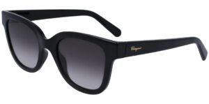 salvatore ferragamo smoke gradient square ladies sunglasses sf1066s 001 52