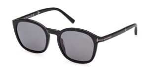 tom ford jayson ft 1020-n shiny black/grey 52/21/145 unisex sunglasses