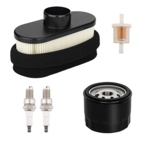 11013-7047 Air Filter Tune Up Kit Fit For Kawasaki FR651V FR691V FR730V FS481V FS541V FS600V FS651V FS691V FS730V LG265 603059 with 49065-7007 Oil Filter 4-Stroke Engine Lawn Mower Tractor