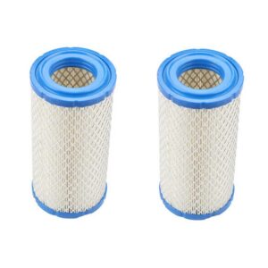 lefitpa 2 pack replacement 50901 air filter for kohler 2508302 25-083-02s for briggs & stratton 841497 820263 for toro 1083811 932195 for ch25 ch26 th16 models (1 3/4" id x 3 1/2" od x 7 3/8" height)