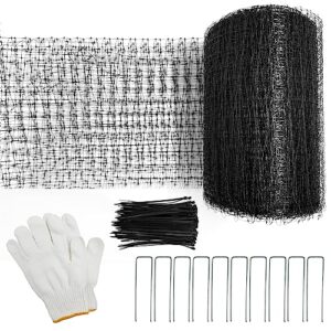 fafaland bird netting 7x100 feet for garden protection, temporary reusable fence barrier anti birds, flexible plastic trellis netting for vegetables fruit flowers crops fence cover. (7'x100')