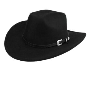 Vintage Western Cowboy Hat for Men Outback Cowgirl Hat Rode Felt Fedora Gus Hat Women M/L