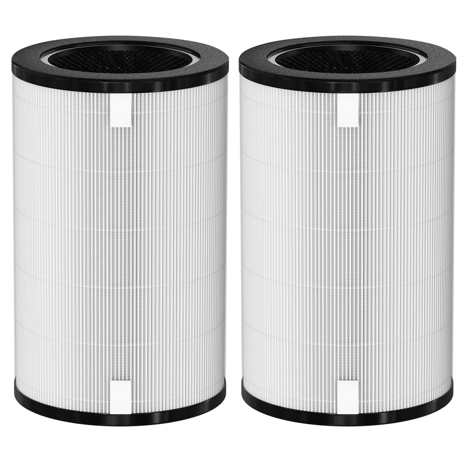 AP-T40FL True HEPA Replacement Filter Compatible with 1461901 Homedics Total Clean 5-in-1 Air Cleaner Purifier, AP-T40 AP-T45WT AP-T40WT AP-T45-BK AP-T45-WT AP-T40WTAR, 2 Pack