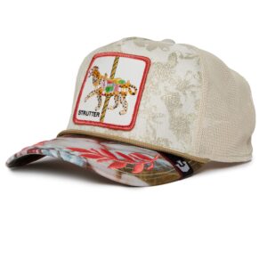 goorin bros. the farm carousel capsule unisex trucker hat, quid glorier, one size