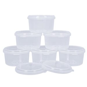 6 pack hawaiian shaved ice mold party set with lids. up your game for much more snow cone treats with our bpa-free cups. two bonus lids. easy stackable freezing. compatible with s900a, s777 & others