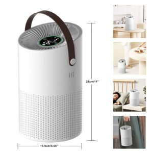 Air Purifiers for Home Large Room Dust Smart Hepa Air Purifier with 10000mAh Battery