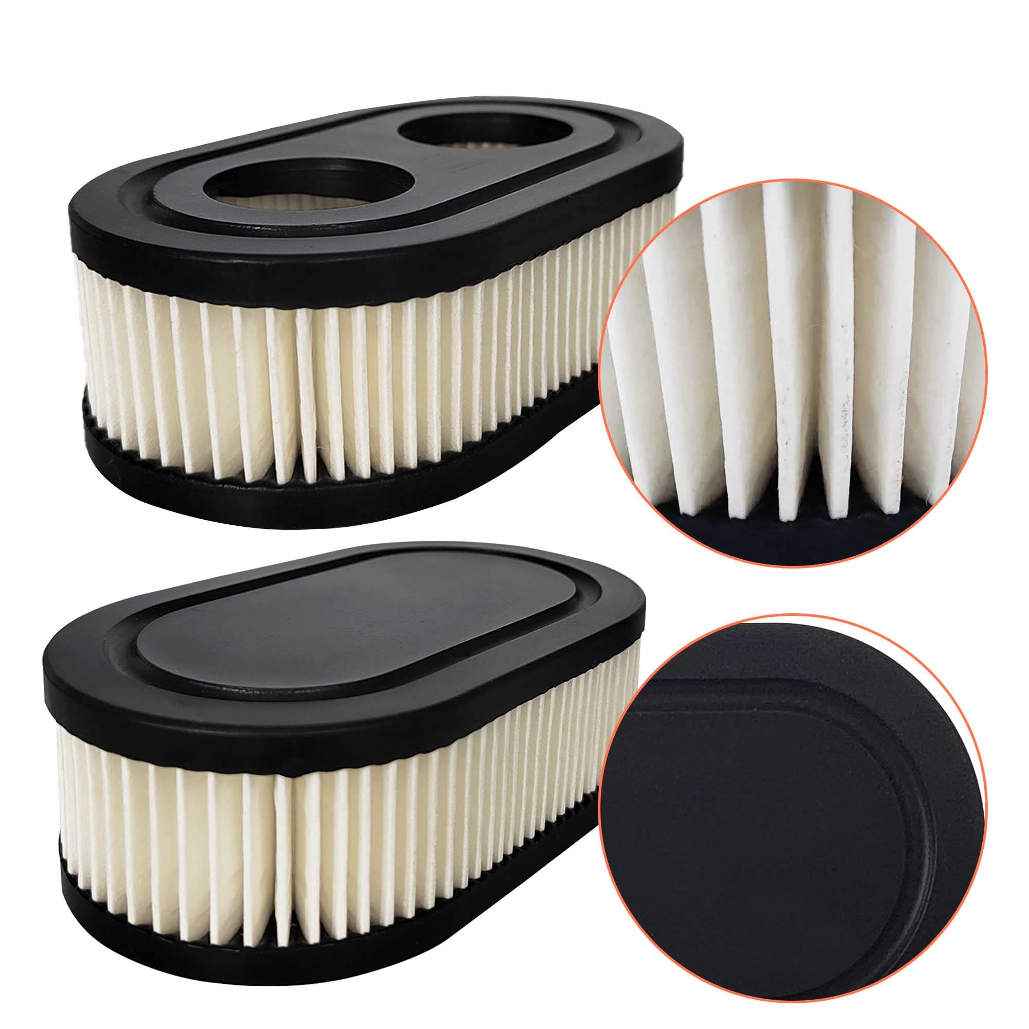 593260 Air Filter,Fuel Filter for 4247 5432 5432k 09P00 09P702 550E 500EX 550EX 625 575EX Series Engine (4 Pack)