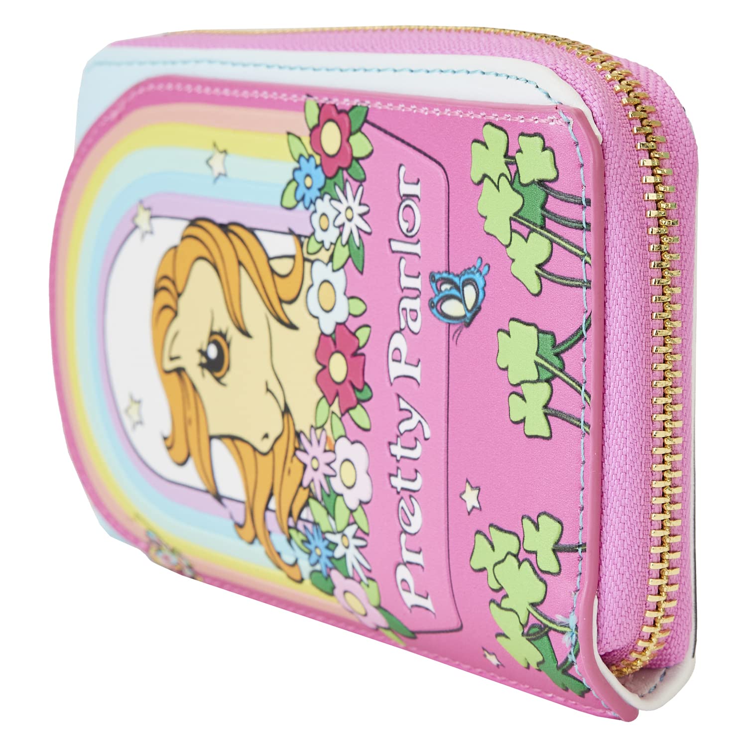 Loungefly Hasbro My Little Pony 40th Anniversary Pretty Parlor Zip Around Wallet