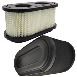 Air Filter 127-9252 fit Exmark Toro 136-7806 TimeCutter 74657 74661 74667 74675 74680 74723 74726 74731 74741 74766 75211 74866 74867 with 42" 50" V-Twin Engine (1 Pack)