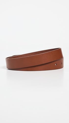 Madewell Women's The Essential Leather Belt, Warm Cinnamon, Brown, M