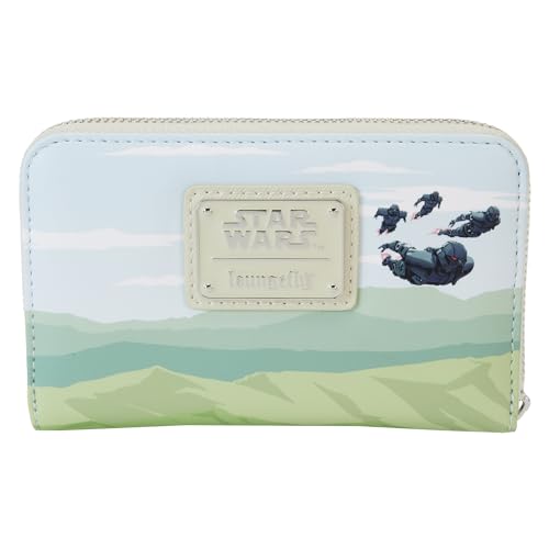 Loungefly The Mandalorian Grogu Stone Glow in the Dark Wallet, Amazon Exclusive