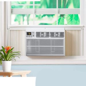 Window Air Conditioner Side Panels with Frame, 2023 New Air Conditioner Accessories Room AC Accordion Filler Curtain Kit Replacement, Adjustable Insulation AC Side Panel Include Frames