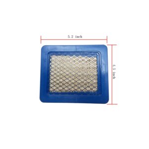 (10 PCS) 491588S 491588 4915885 Lawn Mower Air Filter Fits for 3.5-6.75 HP Engine 625e 675ex 725ex 625-675 Series