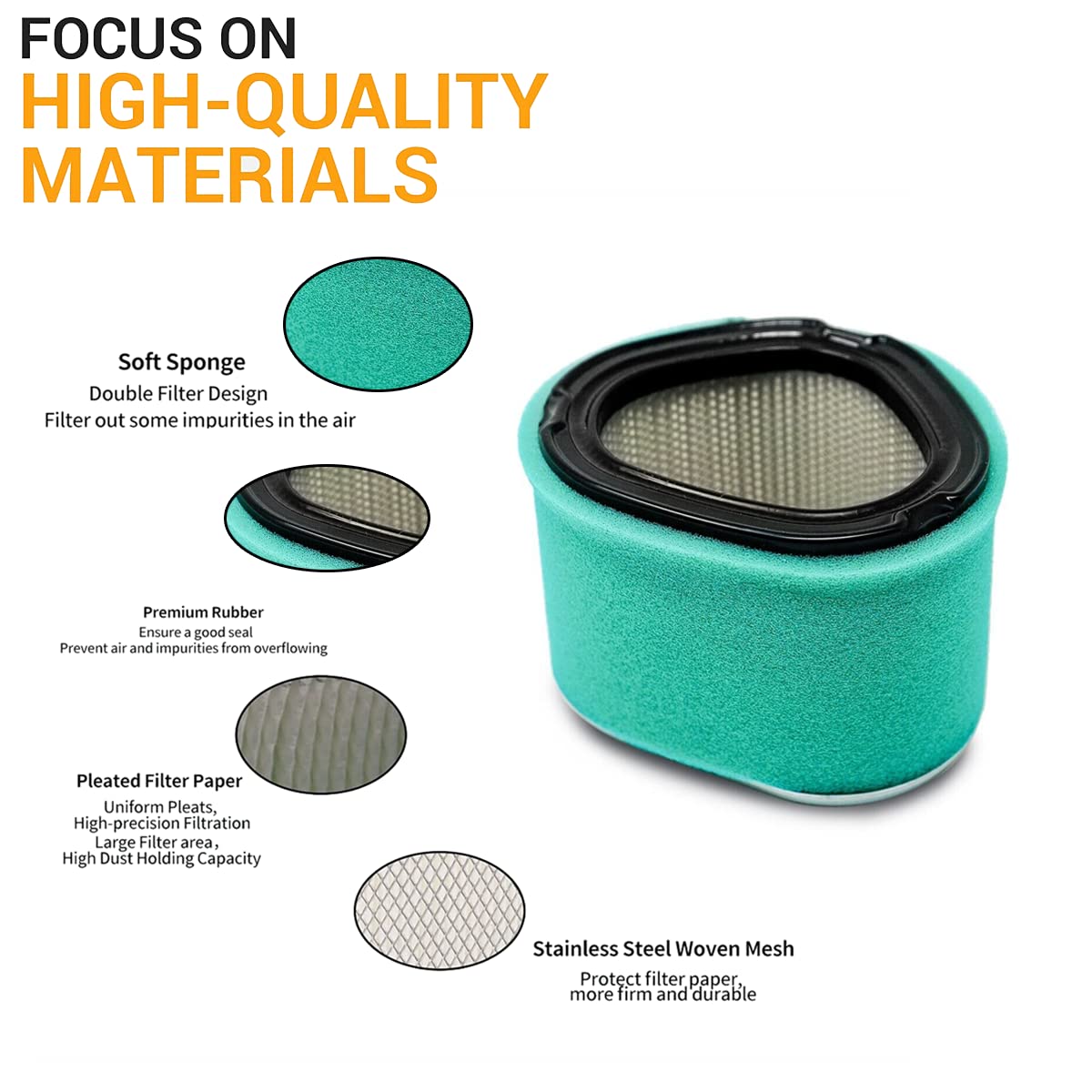 12 083 10-S Air Filter with Oil Filter Maintence Kit For LT150 LT160 LX255 LX266 L110 GT225 GS25 GS30 GS45 GS75 7G18 G15 17.542HS L17.542 Lawn Mower Tractor GY20661 M131303 M145944