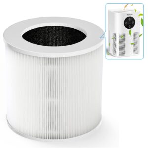 air purifier filter for tailulu hqzz-60 air purifier, 3-in-1 true h13 hepa filter, 1 pack