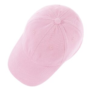 Zando Unisex Cute Baseball Cap Women Fashionable Ball Caps Women Embroidered Baseball Hat for Women Men Adjustable Dad Hat Golf Running Hats for Women Men Sun Preppy Hat Pink Hat