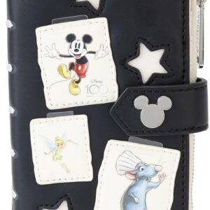 Loungefly Disney100th Anniversary Sketchbook Flap Wallet