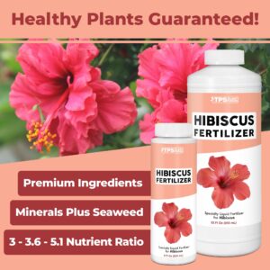 Hibiscus Fertilizer for Tropical and Flowering Plants, Liquid Plant Food 8 oz (250mL)