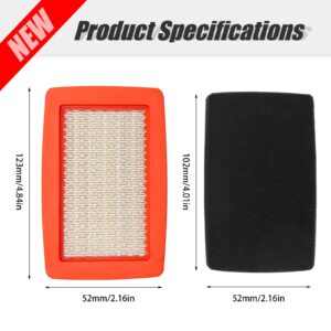 544271501 512652001 Air Filter Replacement for Red Max EBZ8500 EB7000 EBZ7500 EB8000 EBZ7001 EBZ7100 Replacement for Husqvarna 170BF 170BT 180BF 180BT 370BFS 380BTS Repl.# T4012-82310 T4012-82320