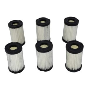 6pcs filter 35066 compatible with tecumseh ovrm105 tc200 tc300 tch300 tvs100 tvs105 am123992 replace for sears 63087a replace for craftsman 33342 63087 replace for lawn-boy 10200 10202 10210 10302