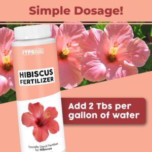 Hibiscus Fertilizer for Tropical and Flowering Plants, Liquid Plant Food 8 oz (250mL)