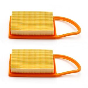 2pcs br600 air filter replacement for br550 br500 backpack blower repl.# 4282 141 0300, 4282 141 0300b