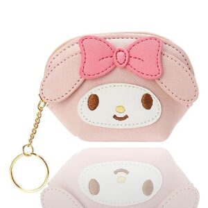 kawaii coin purse keychain,cute wallets for teen girls，cartoon wallet for backpack decoration (melo)