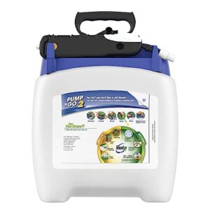 Roundup Weed & Grass Killer₄ with Pump 'N Go 2 Sprayer, Use In and Around Flower Beds, Trees & More, 1.33 gal.