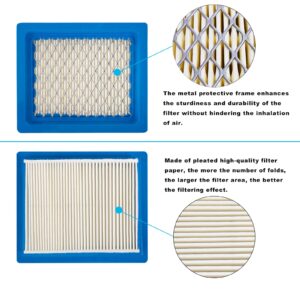 ZLKSKER 14-083-22-S Lawn Mower Air Filter Replace for Kohler 1408322S 14-083-22-S1, Fits Specific XT650 XT675 Lawn Mower Engine, 1pcs