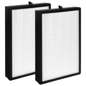 breabetter 2-pack h05 true hepa replacement filter compatible with himox h05 purifier only, 3-in-1 filtration filter