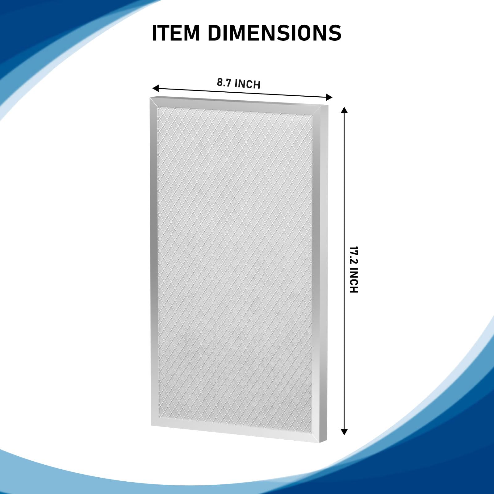 MERV-8 Filter Replacement Set Compatible with AlorAir Basement Dehumidifiers Sentinel HD55,Sentinel HDi65, 4 Pack