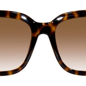 Gucci GG1338SK 002 Havana/Brown Gradient Square 54mm Women's Sunglasses