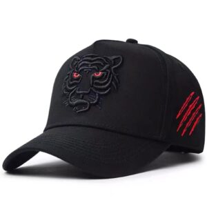 tiger hat trucker snapback animal cap dad hats cool hip hop sports fan baseball cap embroidered tennis caps for men women