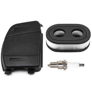 594106 air cleaner cover and 798452 air filter compatible with briggs & stratton 093j02, 09p700, 103m02, 104m02, 104m05