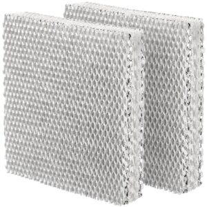 sconva hc22p humidifier filter pad replacement filter wicks compatible with honeywell he100, he150, he220, he225 he240, & aprilaire 110 220 550 (pack of 2)