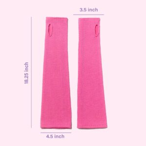 The Skinny Confidential BOUGIE Driving Gloves, Pink Fingerless Summer Gloves, Soft Driving Gloves for Women, UV Hand Protection, Young & Healthy Skin, UPF Clothing Women, Breathable Summer Essentials