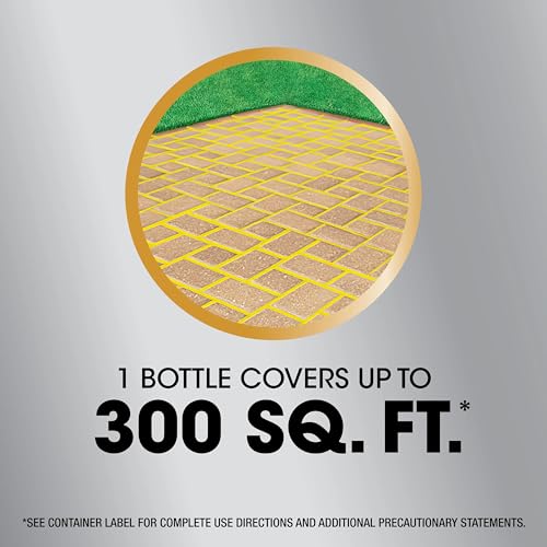 Roundup Dual Action 365 Weed & Grass Killer Plus 12 Month Preventer with Comfort Wand, Kills & Prevents for up to 1 Year, 1 gal.