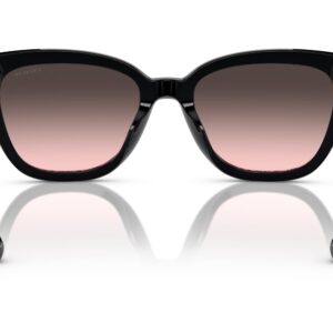 Coach HC8379U Universal Fit Sunglasses, Ruby Pearl Signature C/Grey Rose Gradient, 54 mm