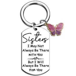 ichrati sister gifts from sisters big little sister birthday gift for women adult unique soul sister christmas gifts ideas for girls teens keychain best sister ever funny womens thanksgiving key ring