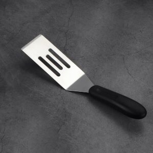 Mini Spatula,Small Spatula for Kitchen Use,Metal Spatula for Cooking,Small Metal Spatula for Cast Iron Skillet, Ideal for Steaks,Brownies, Eggs,or Cookie etc. (1)