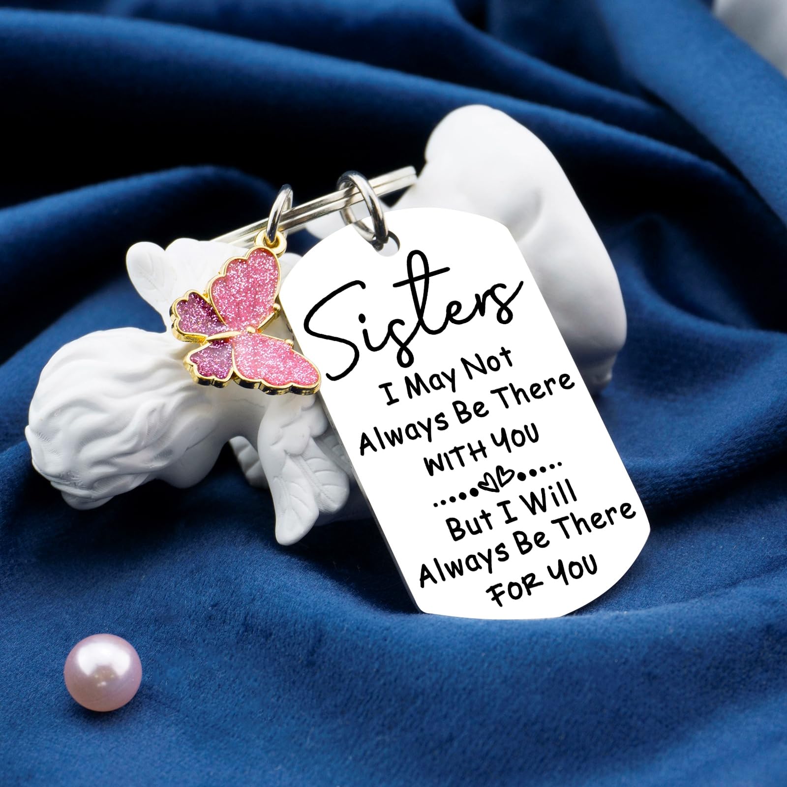 ichrati Sister Gifts from Sisters Big Little Sister Birthday Gift for Women Adult Unique Soul Sister Christmas Gifts Ideas for Girls Teens Keychain Best Sister ever Funny Womens Thanksgiving Key Ring