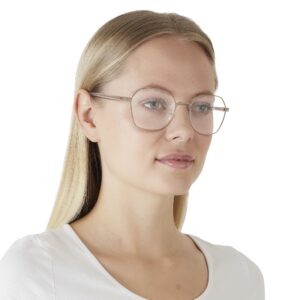 Coach HC5155 Prescription Eyewear Frames, Shiny Rose Gold/Demo Lens, 54 mm