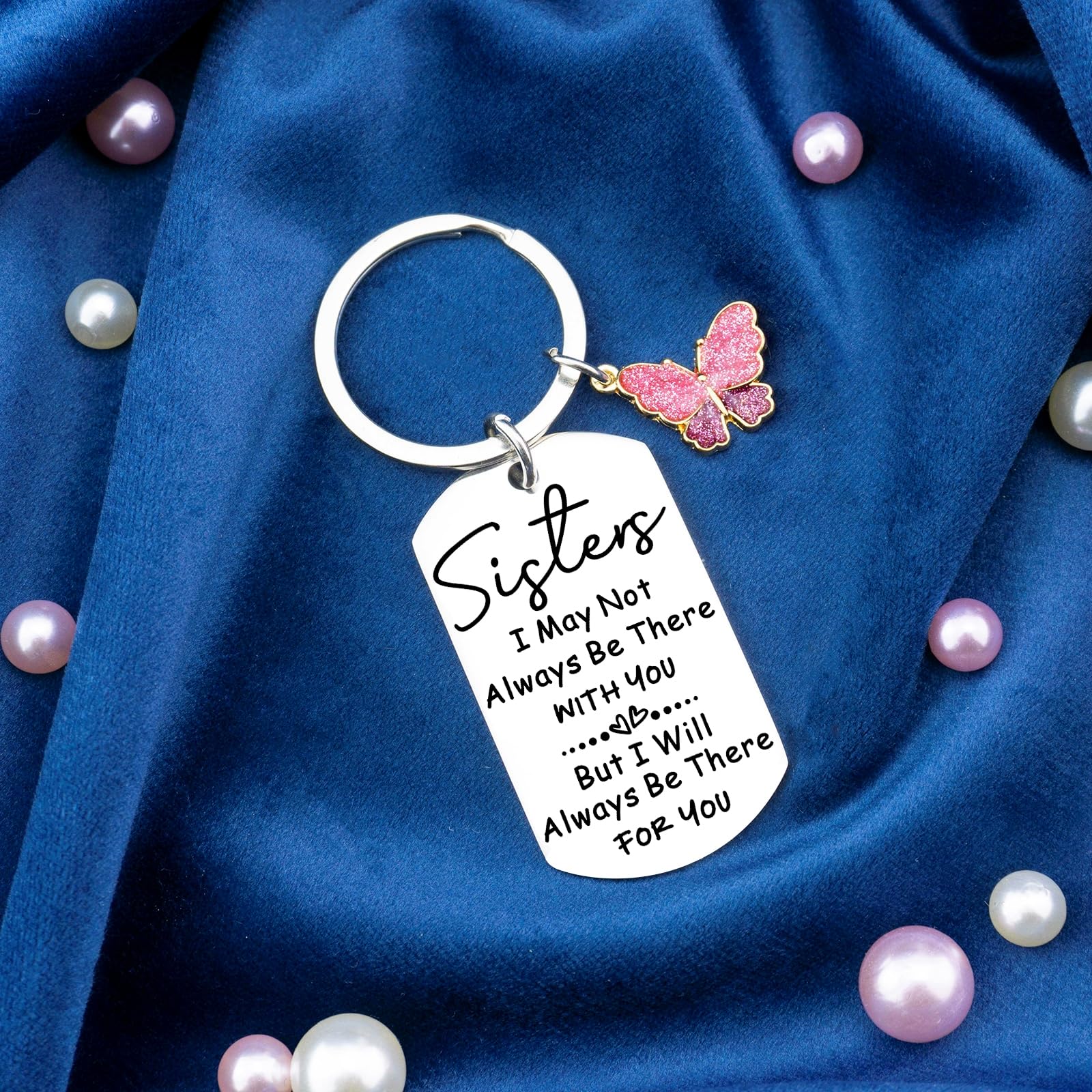 ichrati Sister Gifts from Sisters Big Little Sister Birthday Gift for Women Adult Unique Soul Sister Christmas Gifts Ideas for Girls Teens Keychain Best Sister ever Funny Womens Thanksgiving Key Ring