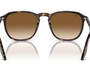 Ray-Ban RB2203 Square Sunglasses, Havana/Clear Gradient Brown, 52 mm