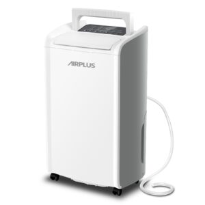 airplus 4,500 sq.ft 70 pint dehumidifier for basements and home-with drain hose,efficient,energy-with dual protection and 4 smart modes,24h timer,defrost,for large room