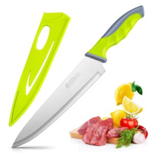 bykooc chef knife 8 inch chef's knives stainless steel sharp professional kitchen chef's knife with ergonomic handle - chef's knives for kitchen cooking